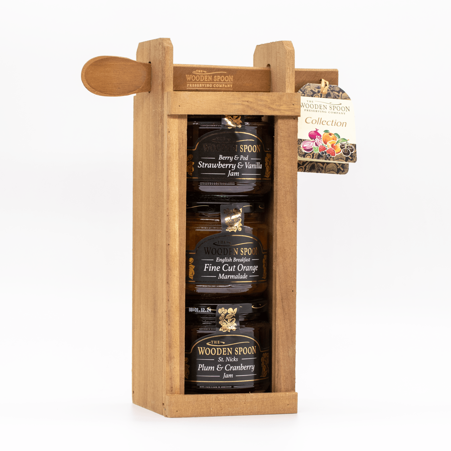 Delightful Jam Selection Rack 3x227g | Wooden Spoon Co
