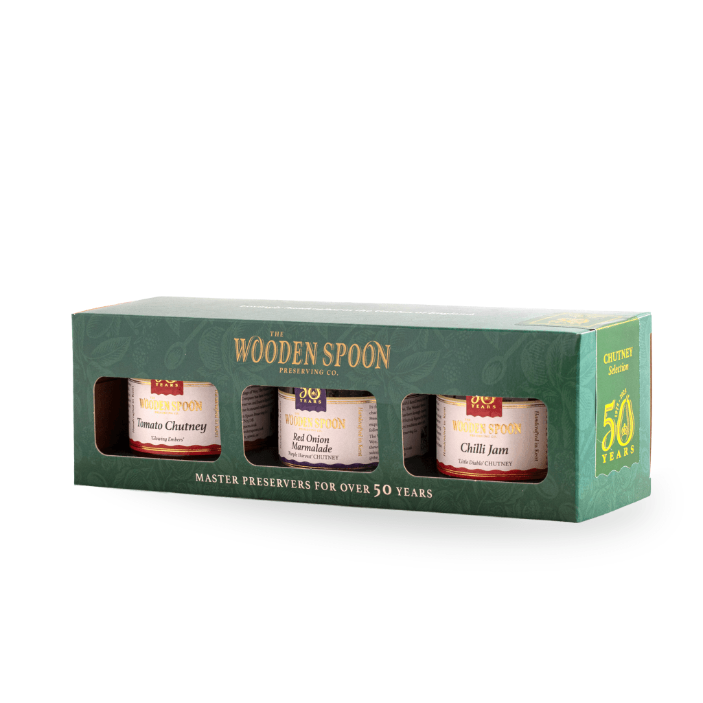 Chutney Selection Gift Box 3x113g | The Wooden Spoon Co